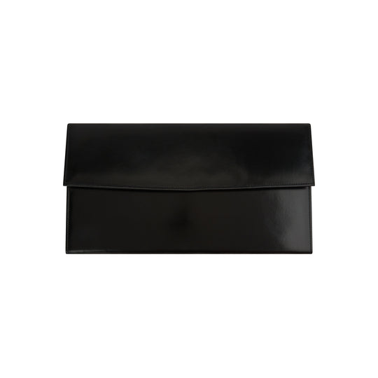 Ede & Ravenscroft | Black Leather Collarette Case