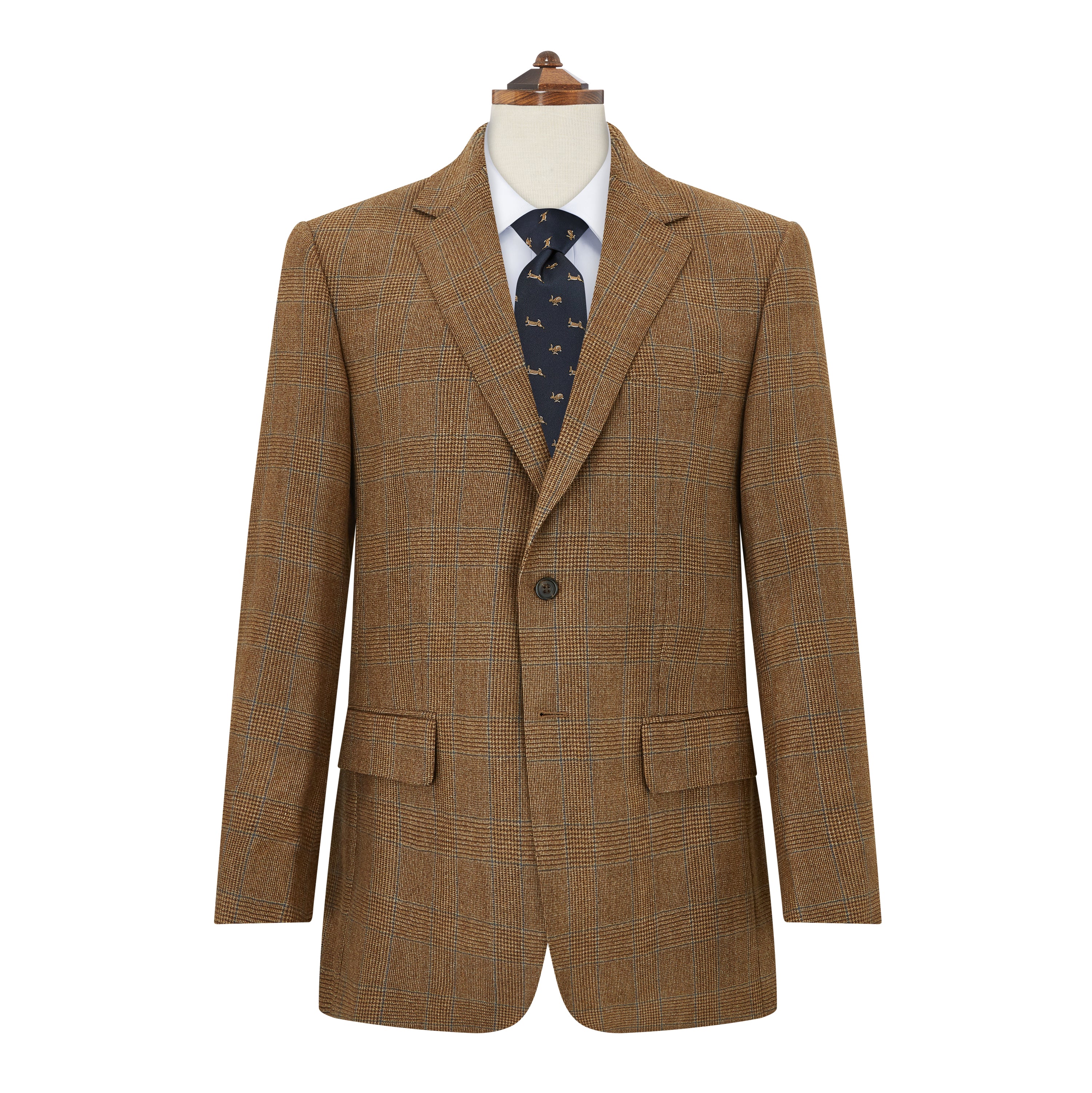 Ede & Ravenscroft | Barnes Check Suit | Beige
