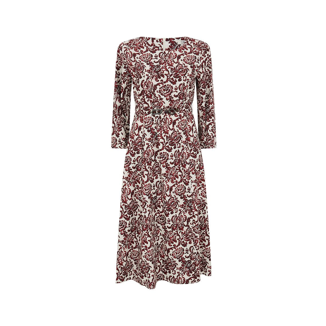 Ede & Ravenscroft | Max Mara Betty Morris Cotton Dress | Red