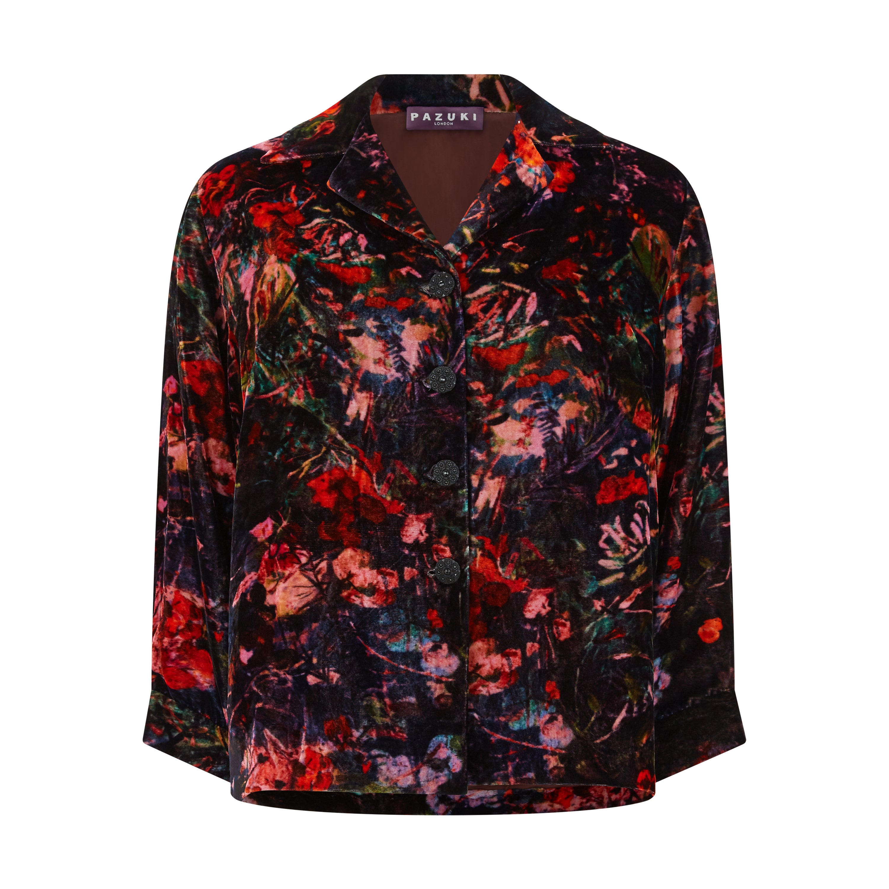 Ede & Ravenscroft | ELLEN BRACKEN VELVET JACKET | PINK